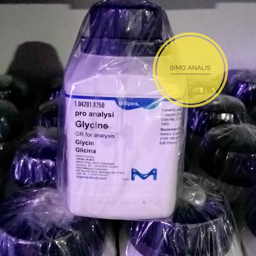 Jual GLYCINE 250GRAM / GLISINA MERCK 104201 / ASAM AMINOETANOAT - Kota ...