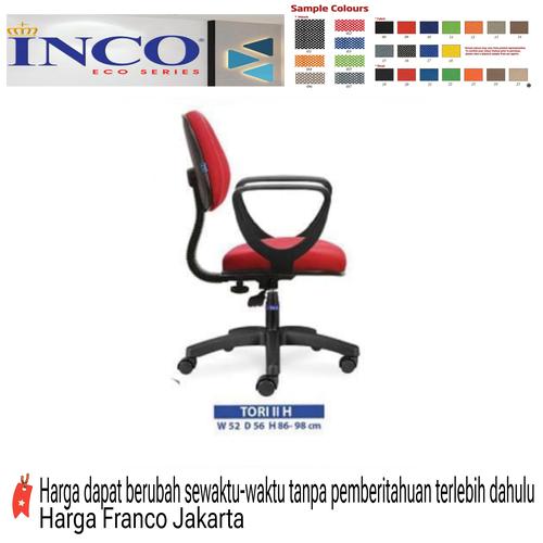 Jual KURSI KANTOR STAFF INCO TORI II H KURSI SEKRETARIS KURSI KERJA ...