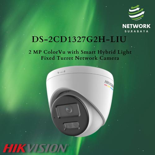 Jual HIKVISION DS-2CD1327G2H-LIU 2MP COLORVU HYBRID LIGHT TURRET IP CAMERA - Kota Surabaya ...