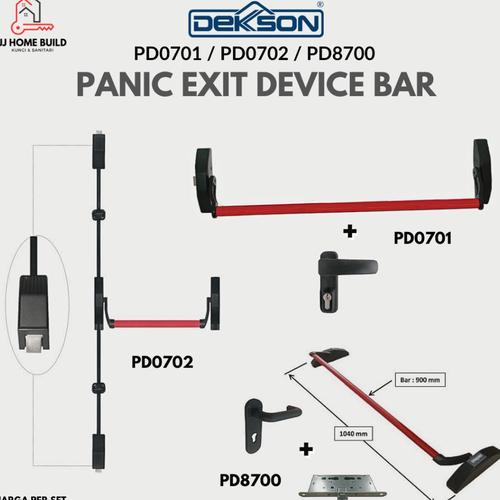 Jual Panic Bar Dekson/Single Door/ PD0701 / PD0702 / PD8700 / Double ...