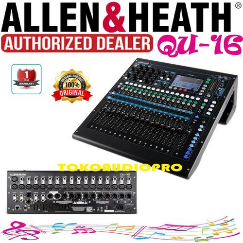 Jual Allen&Heath QU16 16-Channel Rack Mount Digital Mixer Original QU ...
