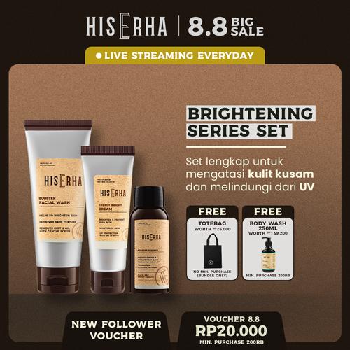 Jual HISERHA Brightening / Acne / Oil Control Complete Set - Kota ...