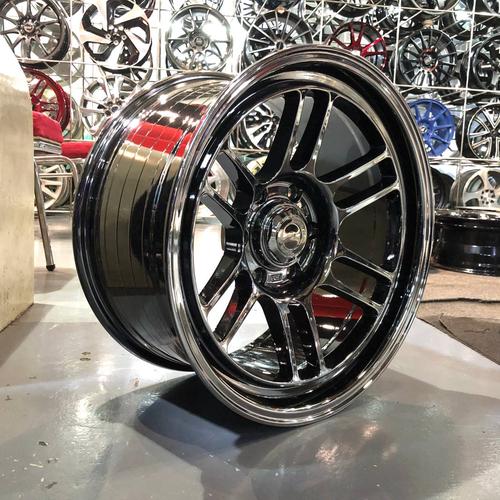 Jual Velg Racing JF Luxury RPF Black Chrome 18 inch PCD 6x139.7 mobil ...