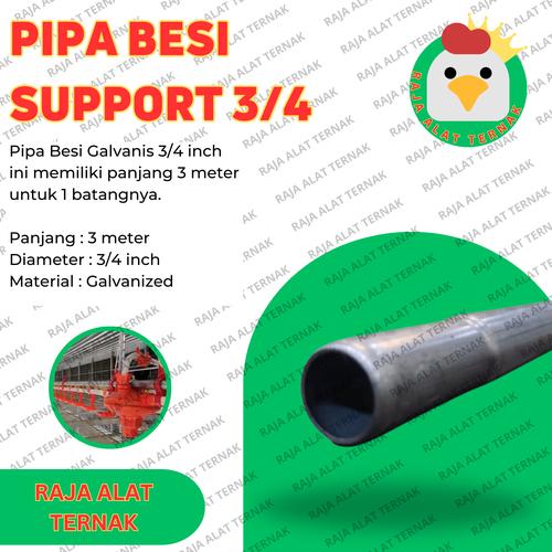 Jual Pipa Besi Support 3/4 inch / ukuran 25 mm - Kab. Bogor - Raja Alat ...
