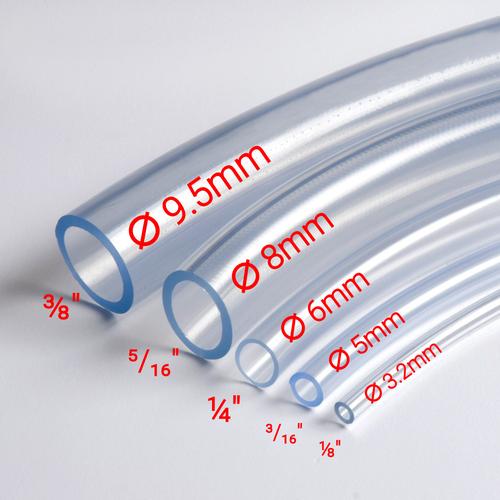 Jual Selang Aerator Aquarium Waterpass 3/8 5/16 1/4 3/16 Bening Transparan - 1/4 Inch - Kota ...