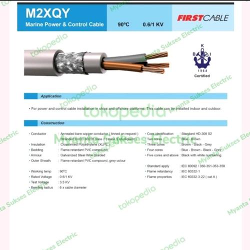 Jual Kabel Marine 4x16 4x16mm M2XQY Meteran / Eceran - M2XQY - Jakarta Pusat - Myanta Sukses ...