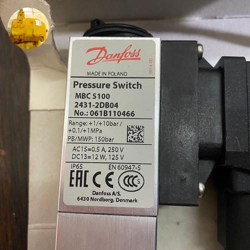 Jual Pressure Switch Danfoss MBC5100 / 1011-1DB04 / 061B012966 / Danfoss MBC - Jakarta Barat ...