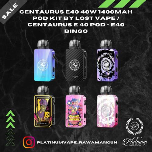 Jual Centaurus E40 40W 1400mAh Pod Kit by Lost Vape / Centaurus E 40 ...
