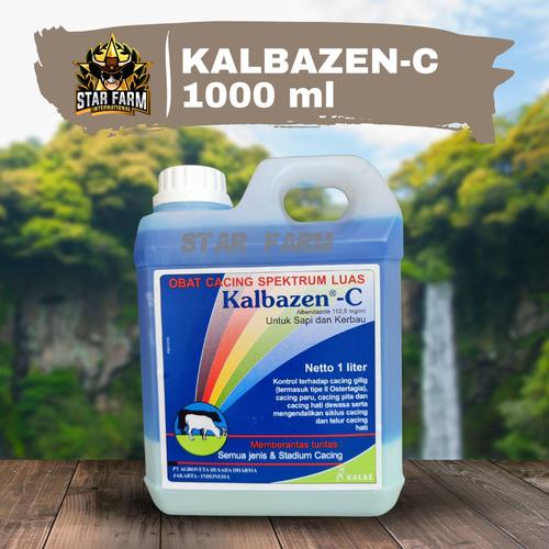 Jual Obat Cacing Hewan Kalbazen C 1 Liter Plus Alat Cekok - Star Farm ...