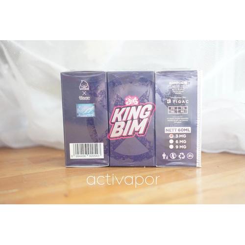 Jual Slank Kingbim Strawberry Milk 3mg 60ml Milks Susu Liquid Vape King ...