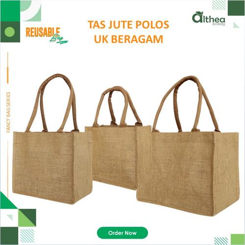 Promo ALTHEA Tas Jute Tote Bag Goni Tas Karung Goodie Bag Karung Goni ...