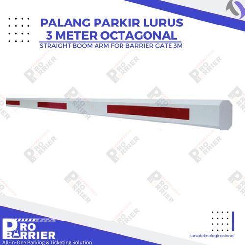 Jual Palang Parkir Octagonal 3 Meter / Straight Boom Arm for Barrier ...