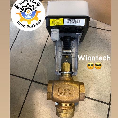 Jual 3 Way Motorized Control Valve bronze Honeywell Modulating Drat ...
