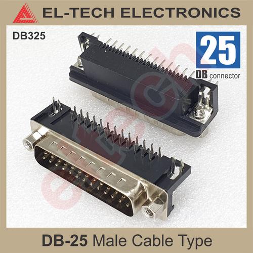 Jual DB25 DB 25 DB-25 Male Right Angle Siku Solder Ke PCB - Kota ...