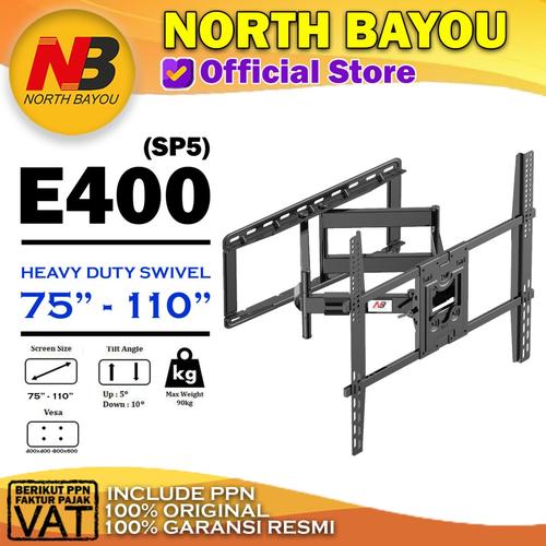Promo NBSP5 100 INCH NB SP5 breket 100" tv lcd led BRACKET SWIVEL 50 ...