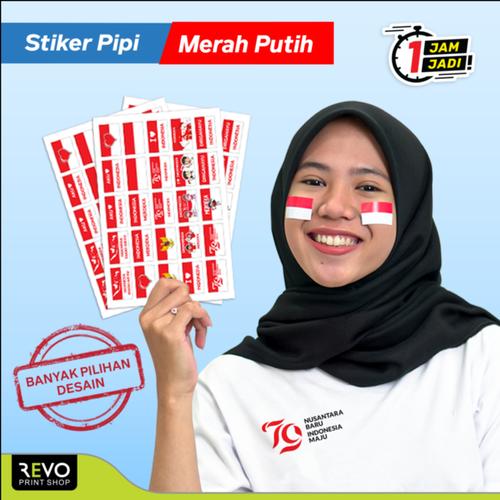 Jual Sticker Pipi Bendera Merah Putih | Sticker Kemerdekaan | Tempelan ...