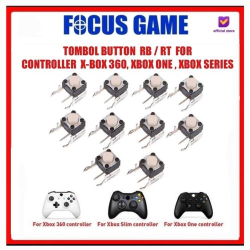 Jual Tombol RB RT Stik Xbox 360 X Box 360 Button Controller Stick One ...