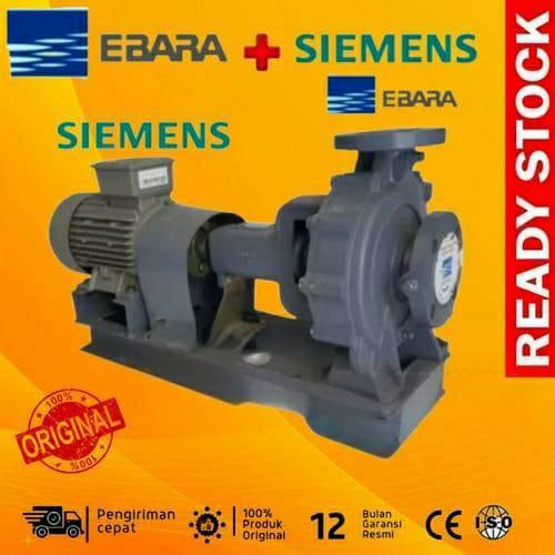 Jual Pompa Air Centrifugal Ebara 50x40 FSHA 4kw 5,5hp 3ph Motor Siemens 4kw - MOTOR YUEMA ...