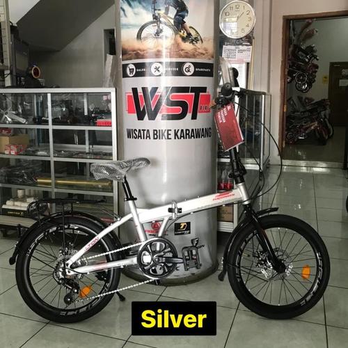 Jual SEPEDA LIPAT DEWASA 16 20 ELEMENT ALTON KRONOS 2.0 TERBARU - 20 inch, SILVER - Kab ...