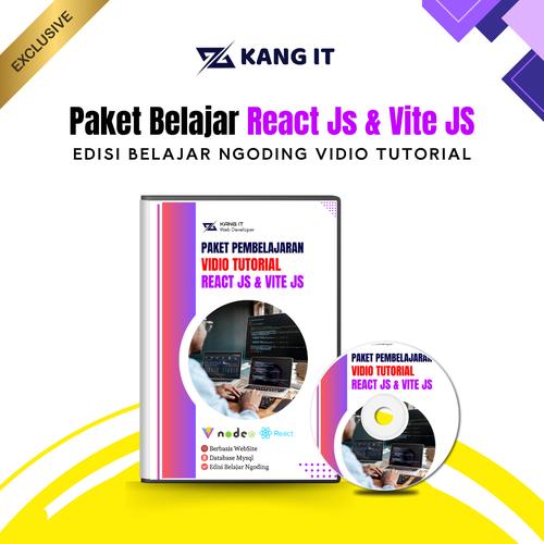 Jual Paket Belajar Source Code Sistem Informasi React JS Vi te JS Dan ...