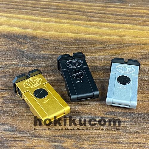 Jual 5KU STI Style Rear Sight for TM Hicapa GBB - Silver - Kota ...