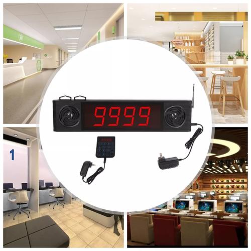 Promo Wireless Calling System LED Display Mesin Antrian Speaker 4 Digit ...