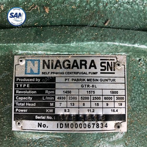 Jual Pompa Air Niagara GTR 8 inch in out 8 inch - Kab. Sidoarjo - SAN ...