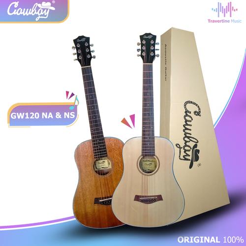 Jual Gitar Akustik 3/4 String Cowboy original Import - Natural, TasPick ...