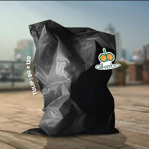 Jual Plastik Sampah Kantong Plastik Sampah Hitam Tulip uk. 80×120 ...