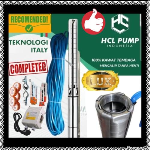 Jual Pompa satelit STAINLESS 4" HCL 3HP 220V 1 phase submersibel ...