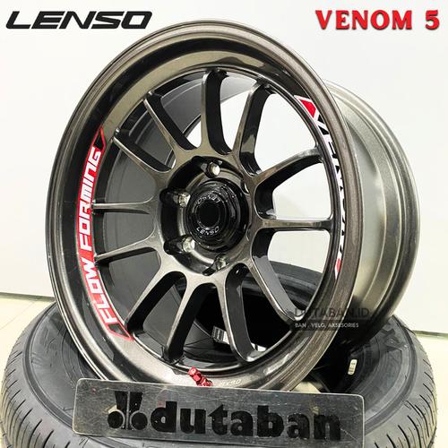 Jual Velg Original R18 18x9" 6x139 ET 0 Lenso Venom 5 Flow Forming Hyper Dark - Kota Surabaya ...