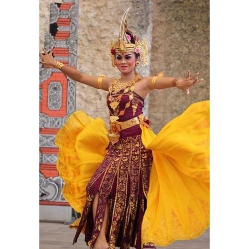 Jual kay Pakaian Tari Cendrawasih Kostum Full Set Khas Bali - Kualitas ...