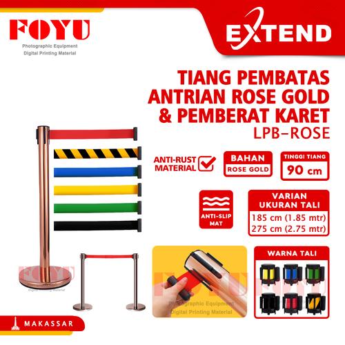 Jual Tiang Pembatas Antrian Antrean Rose Gold Pita Queue Que Line Pole ...