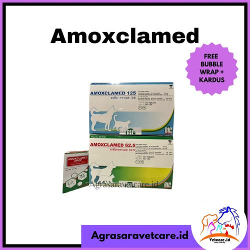 Jual Amoxclamed Tablet- Antibiotik Khusus Hewan Kucing Anjing (1 ...