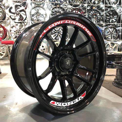 Jual Velg Racing Verde Flow Forming Black FF08 18 inch PCD 6x139.7 ...