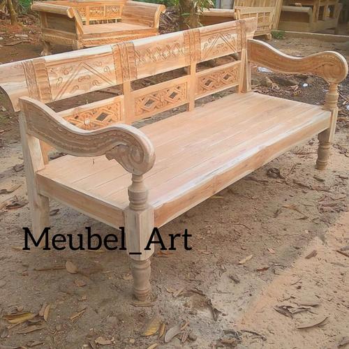 Jual BANGKU RESBAN KUNO ANTIK KAYU JATI, KURSI BANGKU ANTIK JADUL KAYU ...