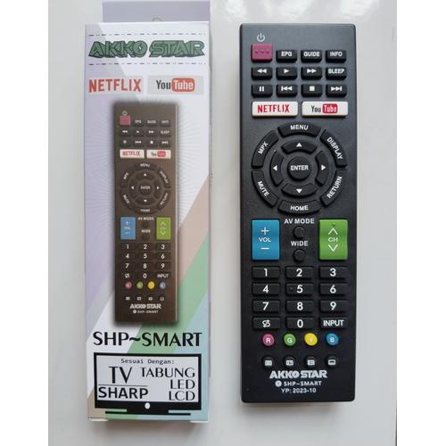 Jual Remote Control TV for SHARP untuk semua type ( TV LED atau Tabung ...