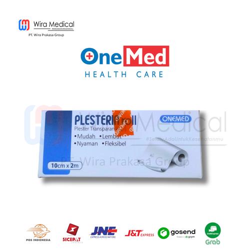 Jual Plester Roll Transparan - OneMed - Plester luka, Uk 10cm x 2m ...