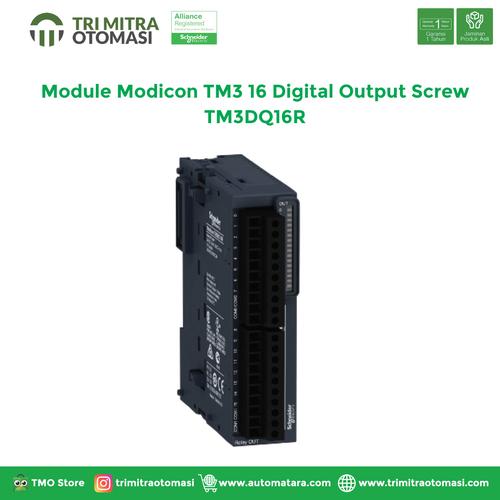 Promo Schneider Module Modicon TM3 16 Digital Output Screw - TM3DQ16R ...