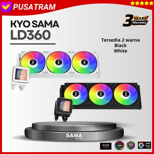 Jual KYO SAMA LD360 2.8" inch ARGB AIO Liquid Cooling LCD DISPLAY AIO ...
