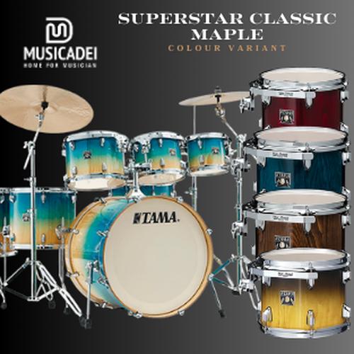 Jual Drum Akustik / Acoustic Drum TAMA CL72RSP Superstar Classic Exotic ...