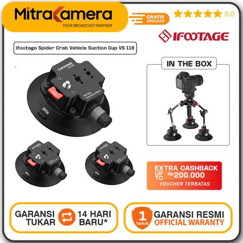 Promo ifootage Spider Crab Vehicle Suction Cup VS-118 Cicil 0% 3x ...