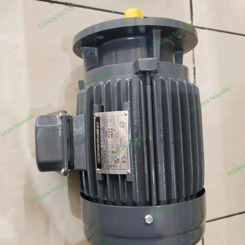 Jual Induction motor 1hp Liming 0.75kw LM 1 hp Flange AEVF dinamo LM ...