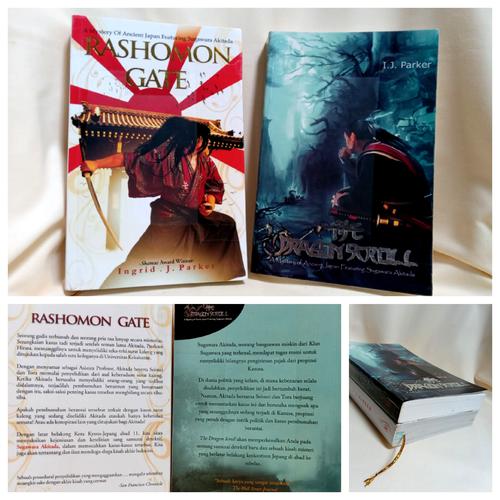 Jual Novel Rashomon Gate, The Dragon Scroll - I.J. Parker - Jakarta ...