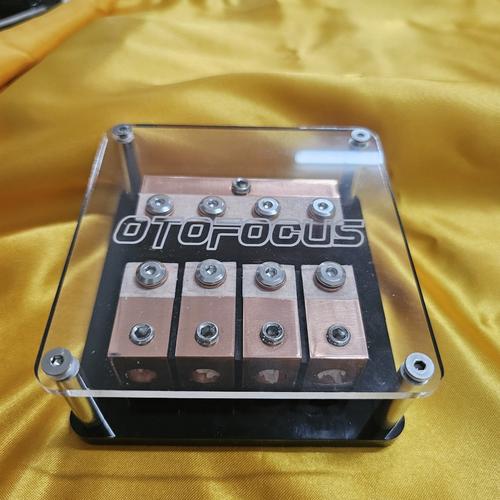 Jual FUSE BLOCK COPPER PURE ISI 4 MINI ANL TEMBAGA 99.99% BISA 0 AWG 2 ...