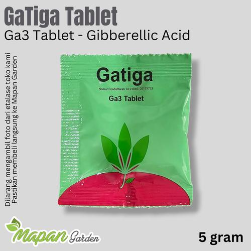 Jual GA3 GaTiga Tablet 5 gr gram Hormon ZPT Giberelin Gibberellic Acid ...
