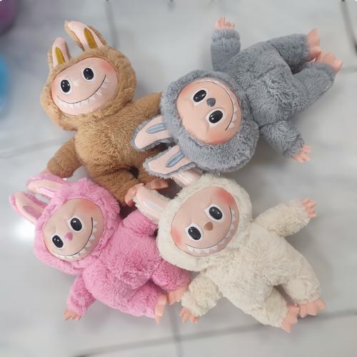 Jual Boneka Labubu macaroon ukuran 35cm bahan lembut kado ulang tahun ...