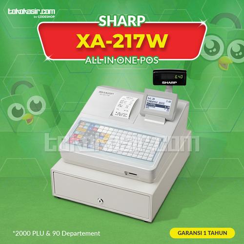 Jual MESIN KASIR SHARP XE-A217W / 217 W CAFE RESTO ORIGINAL - Kota Surabaya - Toko Kasir ...