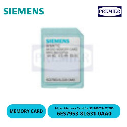 Jual SIMATIC S7;6ES7953-8LG31-0AA0;Micro Memory Card for S7-300/C7/ET 200 - Kota Medan - Premier ...