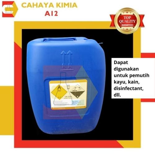 Jual H2O2 Korea 50% (Hydrogen Peroxide) 1 Jerigen 30 Kg Instant Only ...